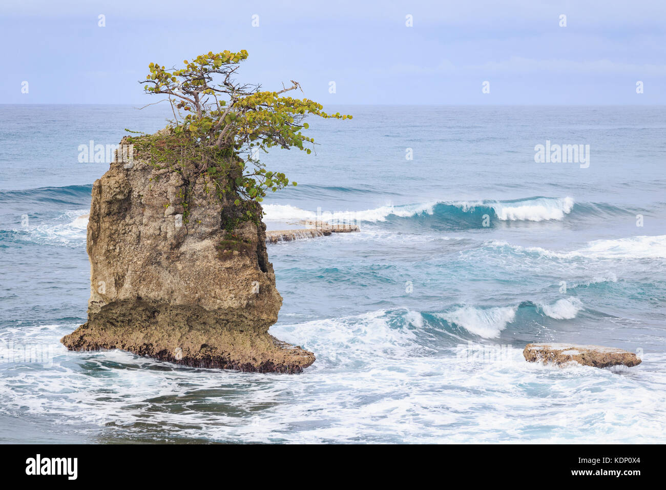 Rock formation at Manzanillo Costa Rica Stock Photo - Alamy