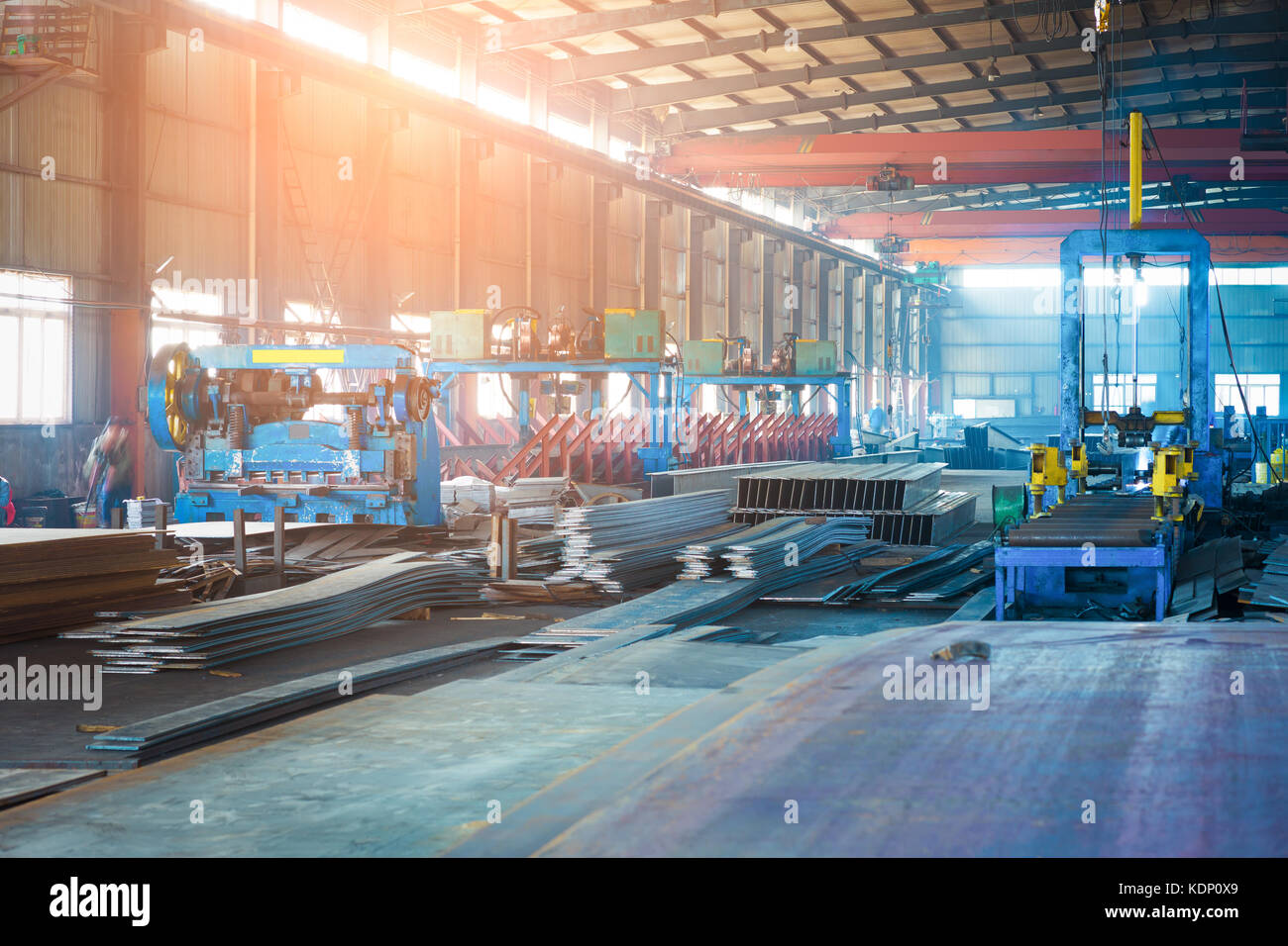 Iron workshop in shipyard Stock Photo - Alamy