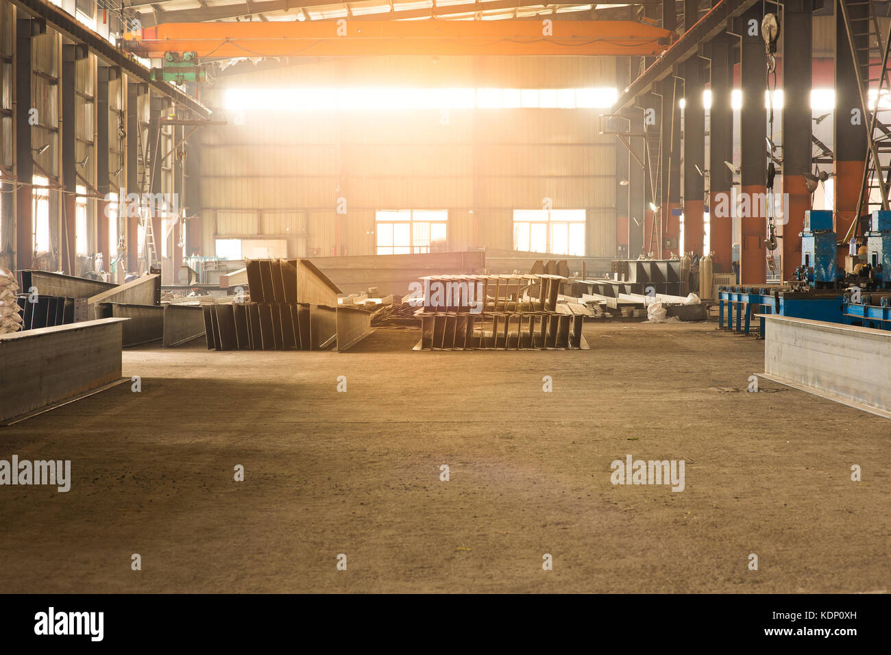 Iron workshop in shipyard Stock Photo - Alamy