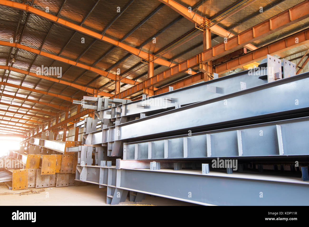 Large steel processing plant Stock Photo - Alamy