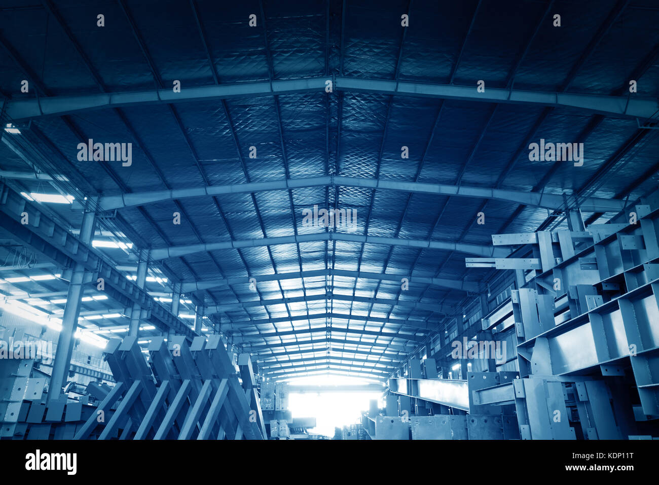 Large steel processing plant Stock Photo - Alamy