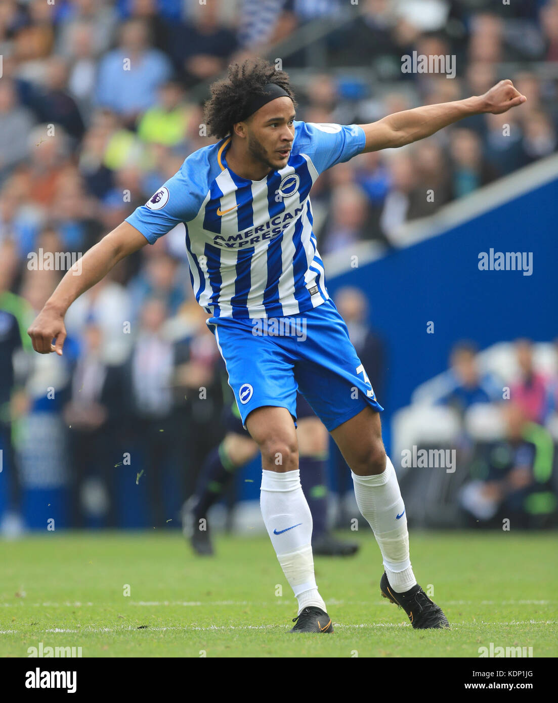 Brighton & Hove Albion's Izzy Brown during the Premier League match at ...