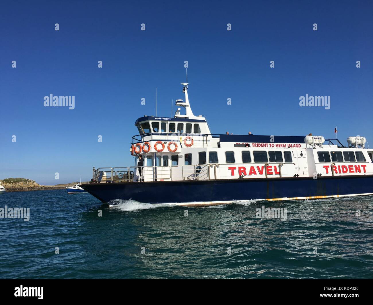 Herm island ferry hi-res stock photography and images - Alamy