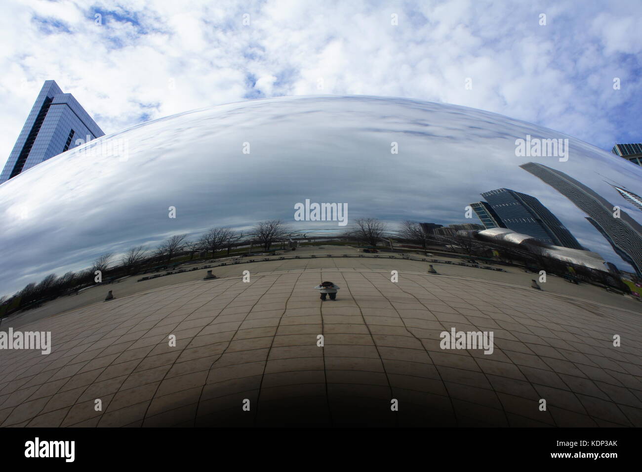Chicago, JAN 31: The beautiful Cloud Gate on JAN 31, 2012 at Millennium ...