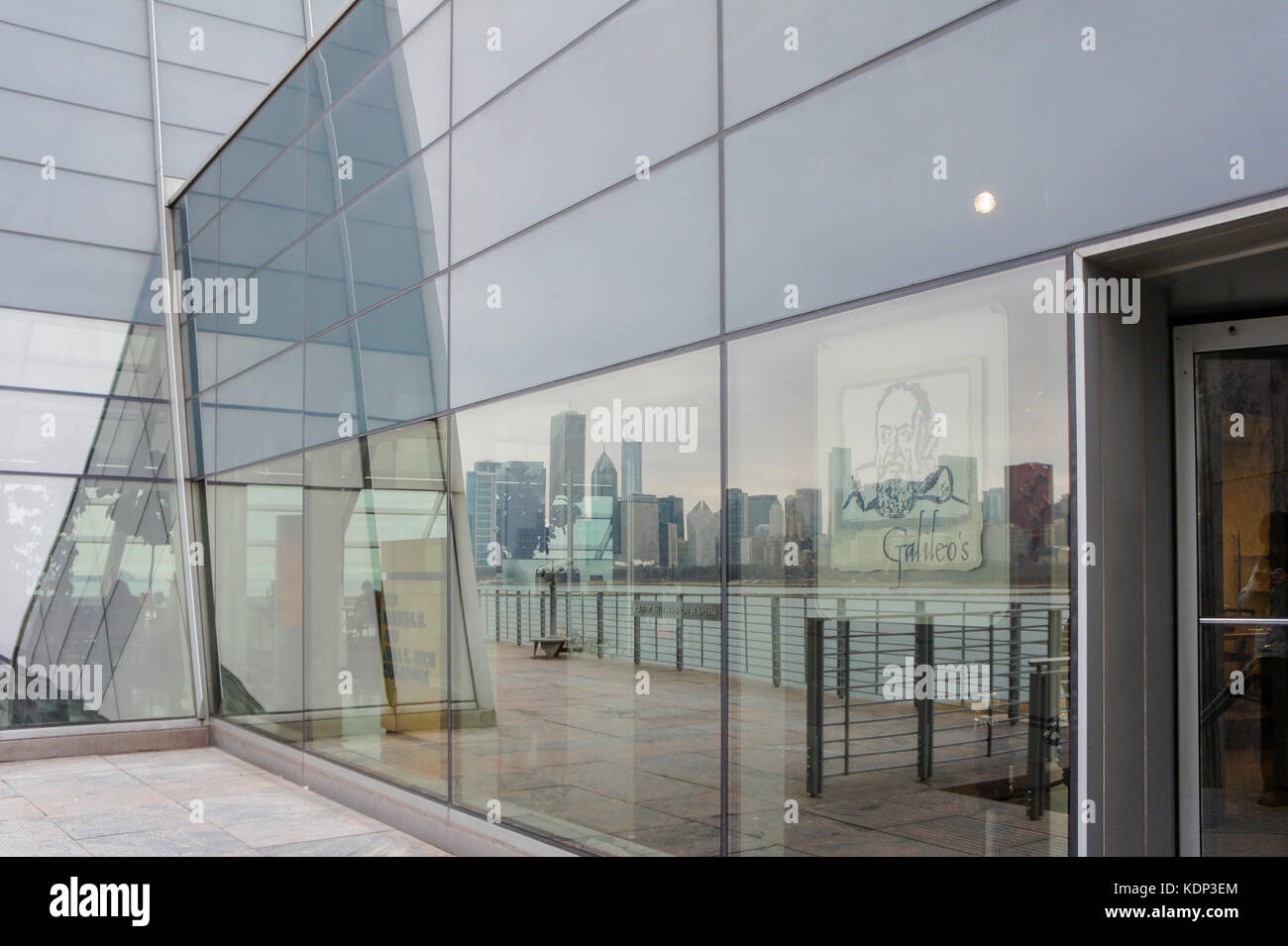 Chicago, FEB 1: Special window reflection of Chicago skyline on FEB 1 ...
