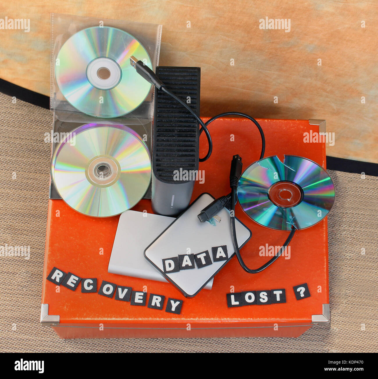 Recovery of lost data on all digital mediums Stock Photo - Alamy