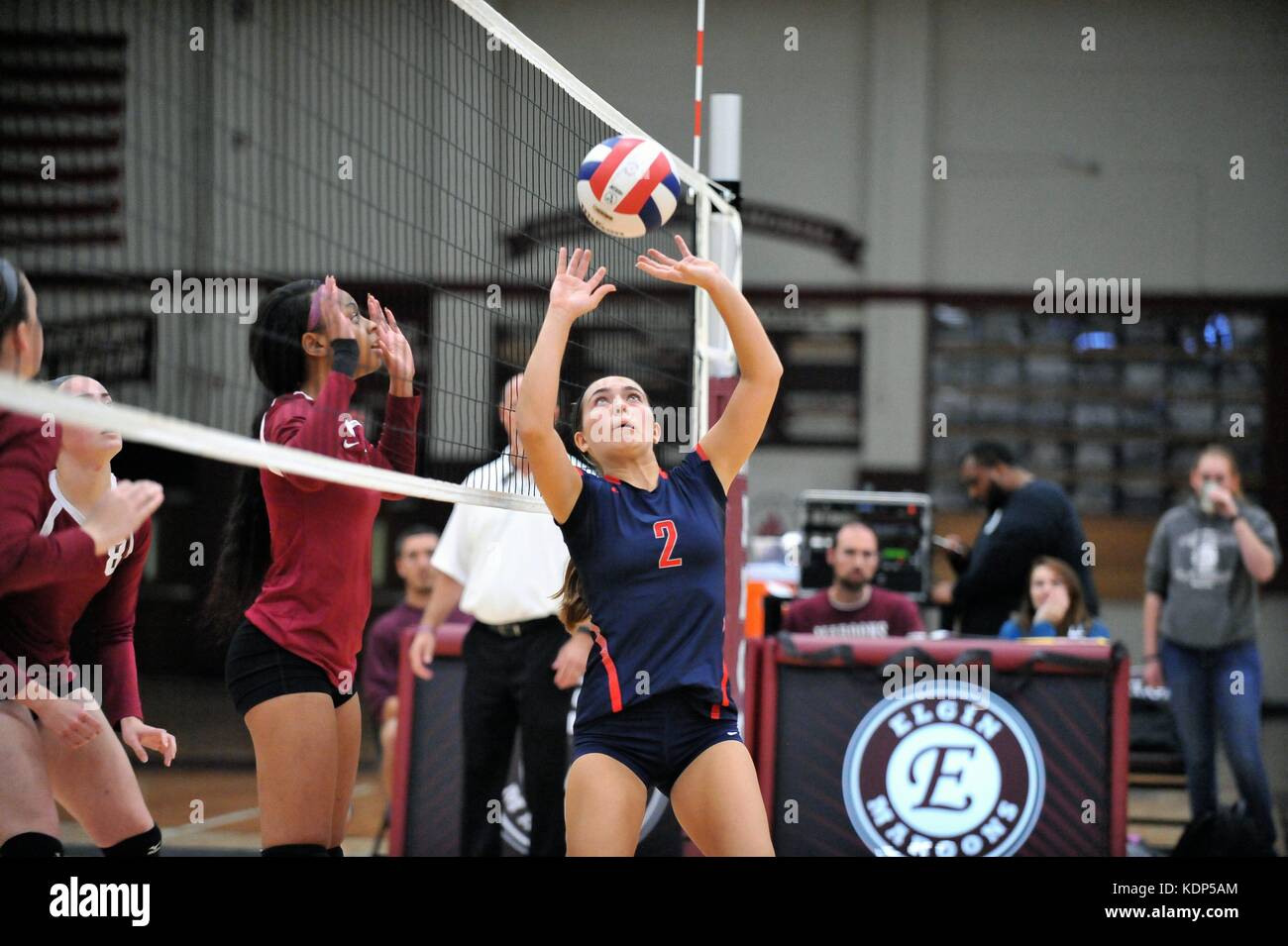 High school volleyball girls hi-res stock photography and images - Alamy