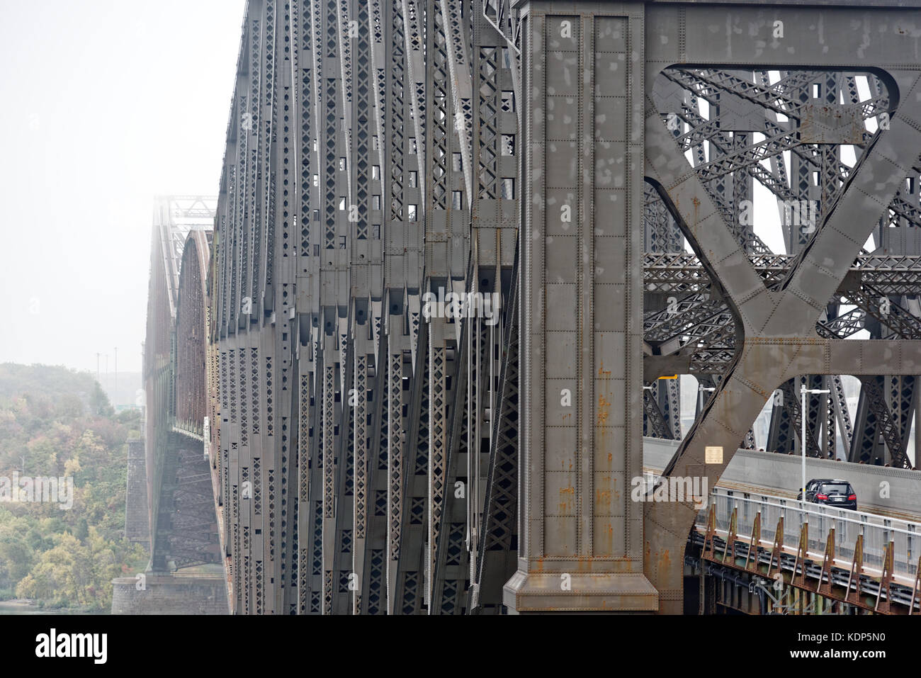 The Pont de Quebec bridge Stock Photo - Alamy