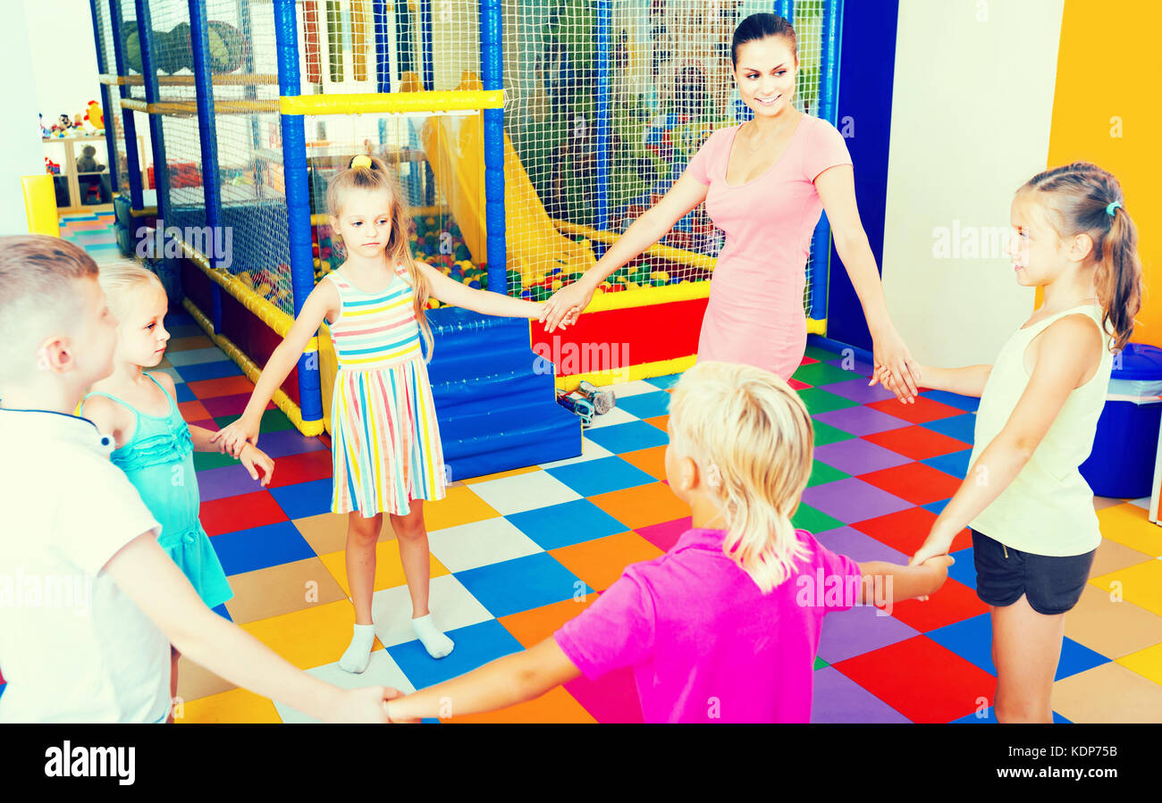Children Dancing In Classroom Stock Photos & Children Dancing In ...