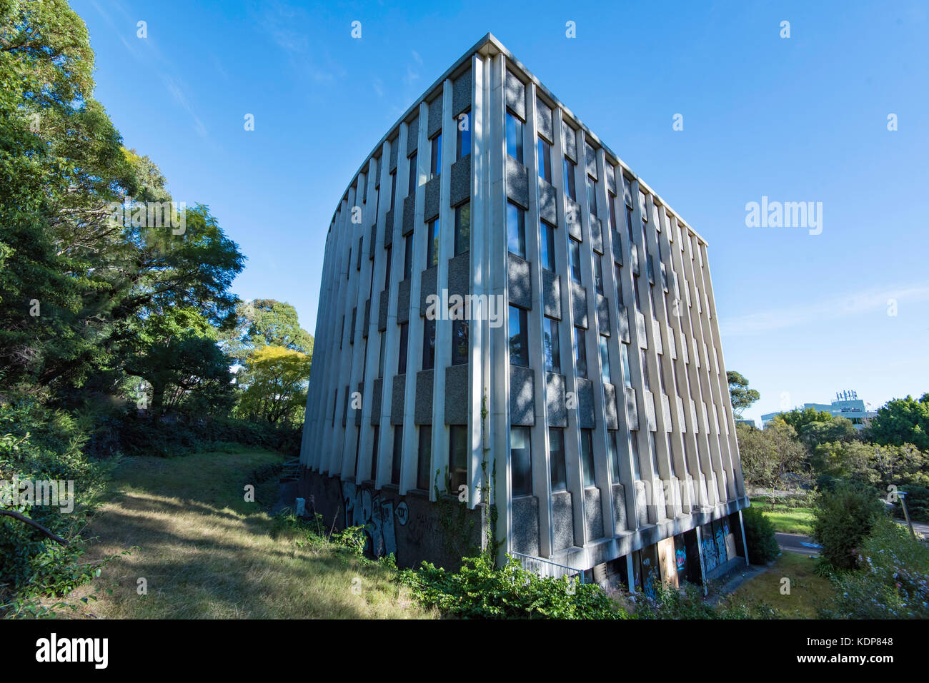 The now demolished, former 3M building in Pymble, Sydney, Australia was ...