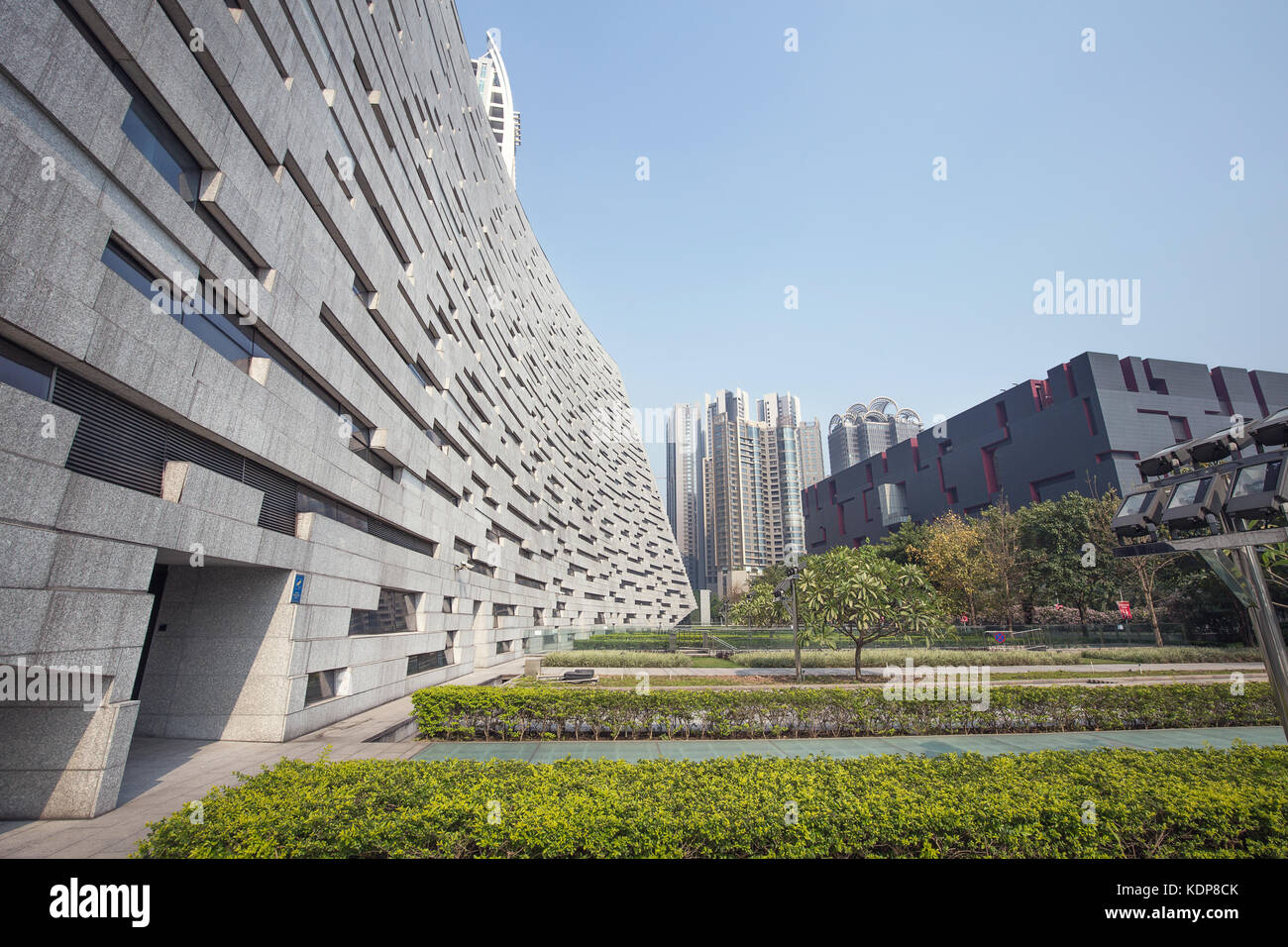 guangzhou,china - april,16,2015:Guangzhou library and guangzhou museum ...