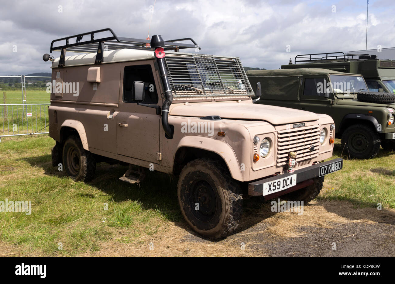 Land Rover Defender Stock Photo - Alamy