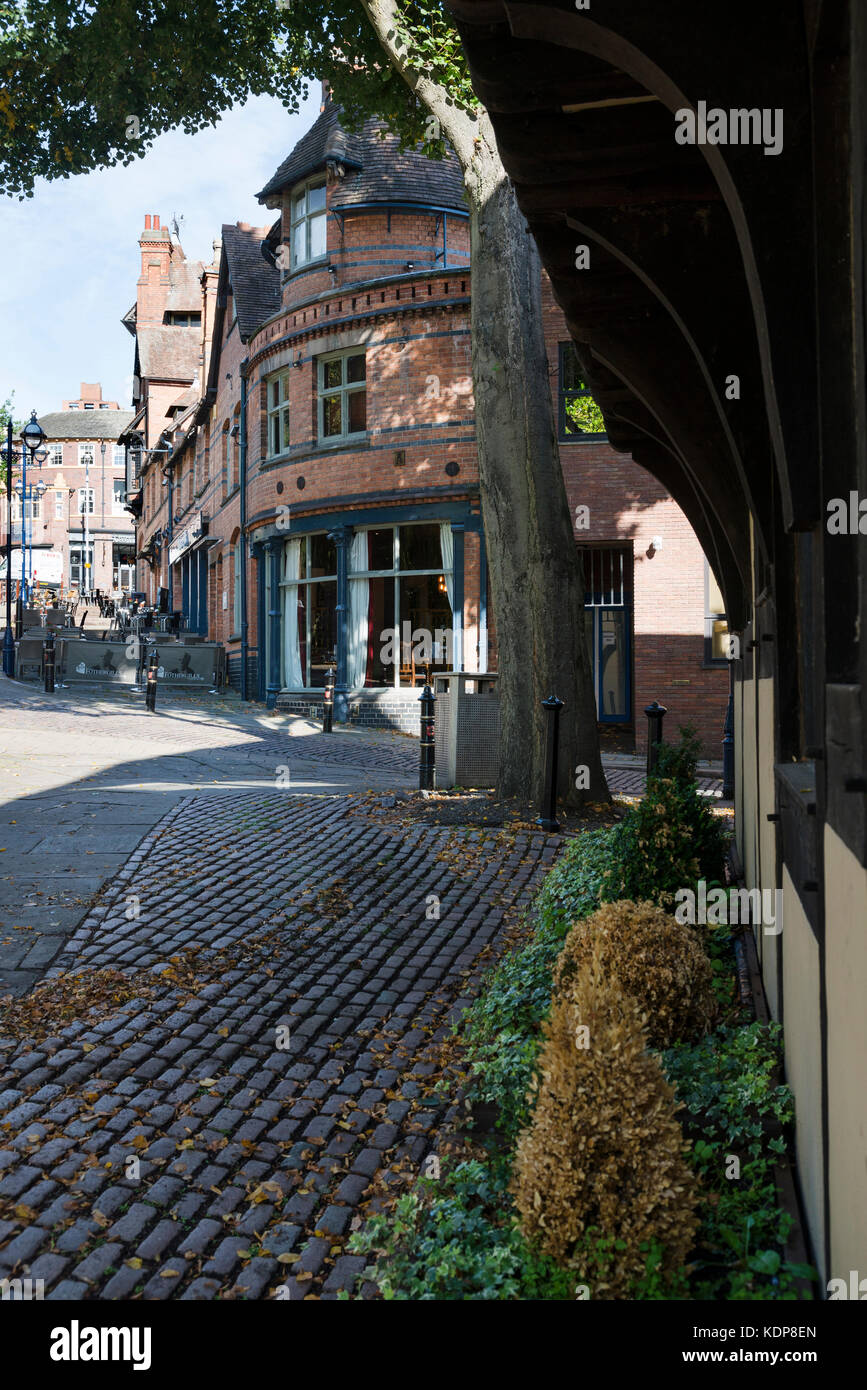 View along Castle Road, Nottingham looking north Stock Photo - Alamy