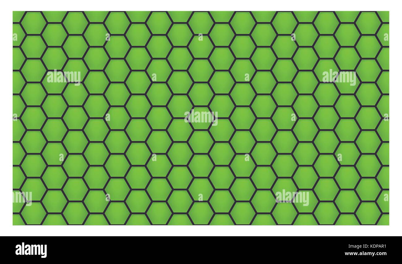 Green Honeycomb Wallpaper