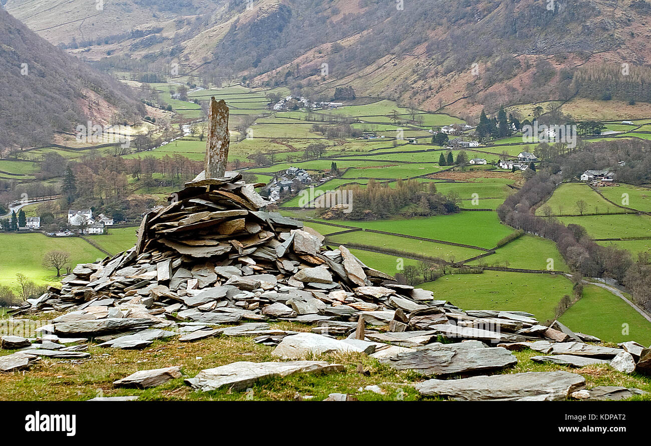 Quarry at castle crag hi-res stock photography and images - Alamy