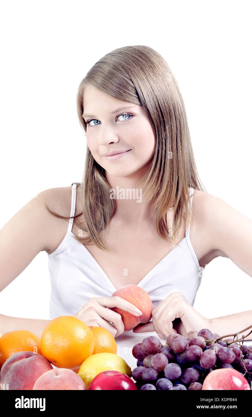 Fruit faces cutout hi-res stock photography and images - Alamy