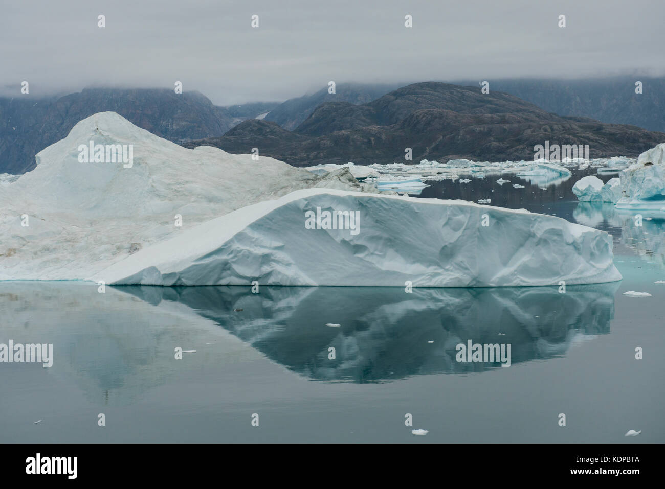 Greenland, Scoresbysund aka Scoresby Sund, Fonfjord, Iceberg Alley ...