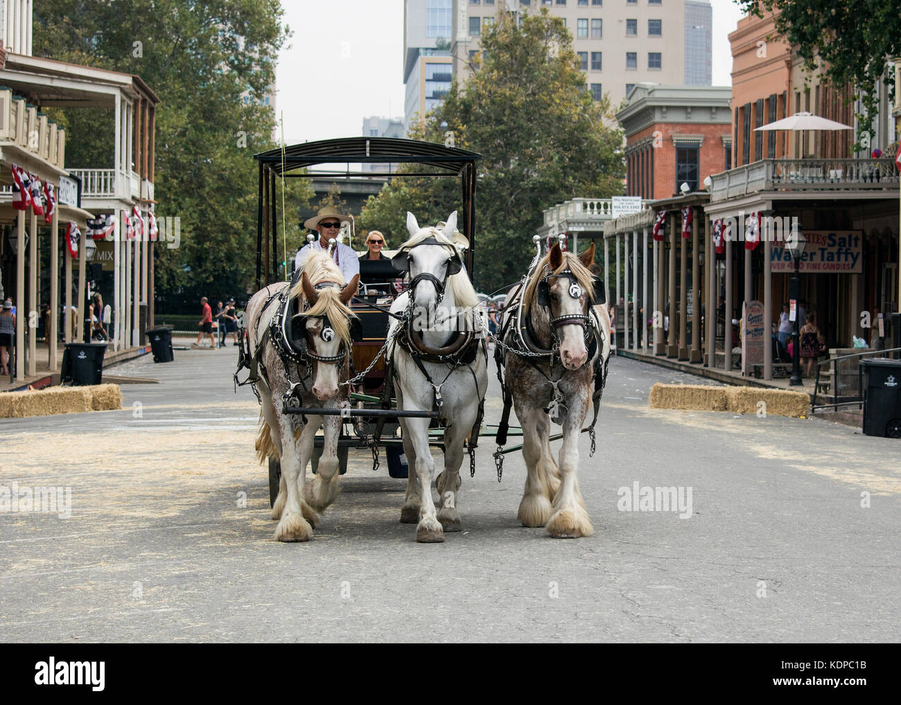 Horse wagon gold rush hi-res stock photography and images - Alamy