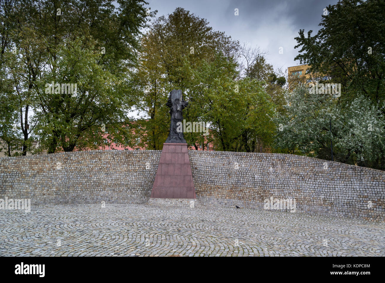 Park in Lodz, Poland Stock Photo - Alamy