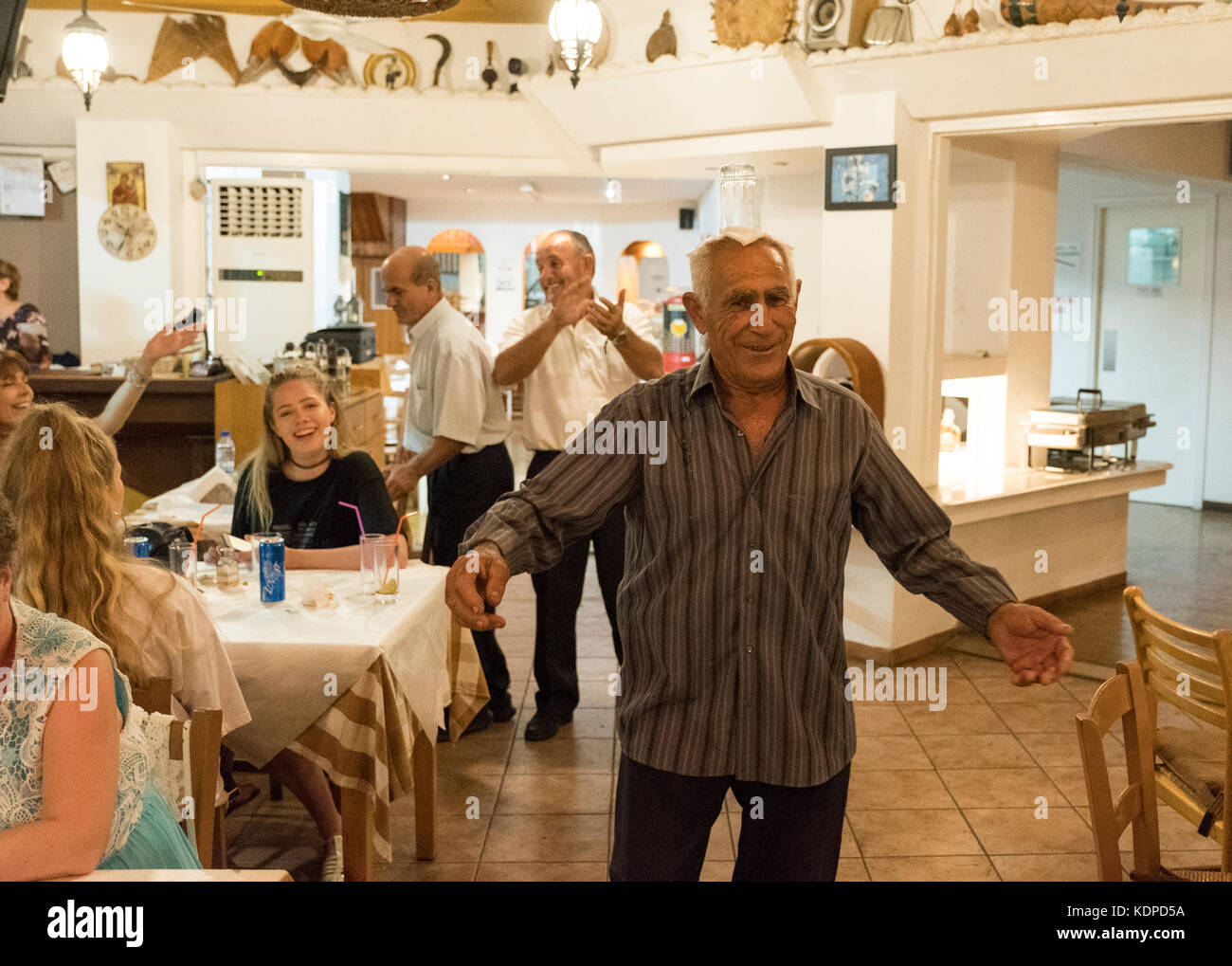 A male dancer performs a traditional Cypriot dance in the New Kings of ...