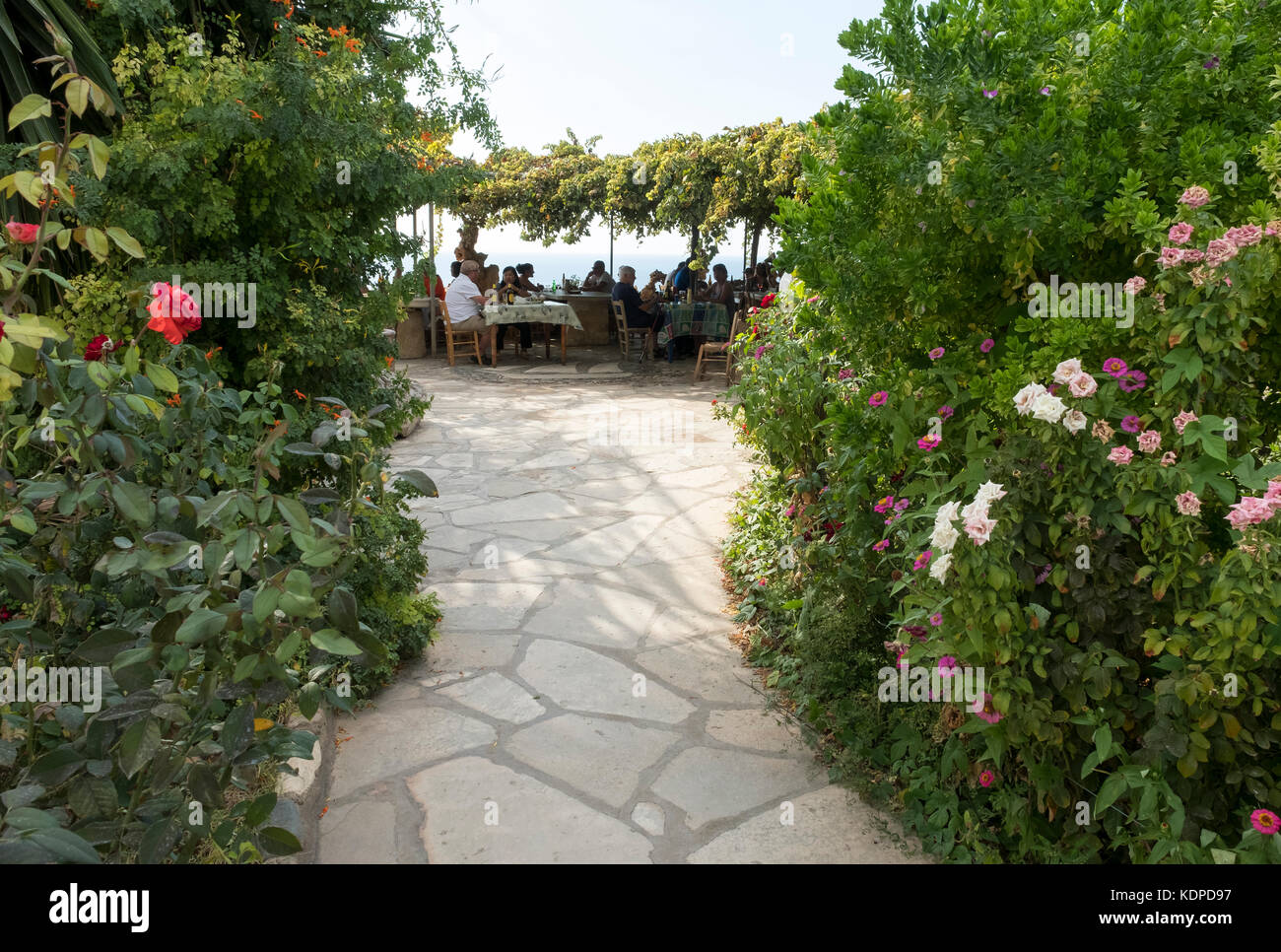 Viklari restaurant cyprus hi-res stock photography and images - Alamy