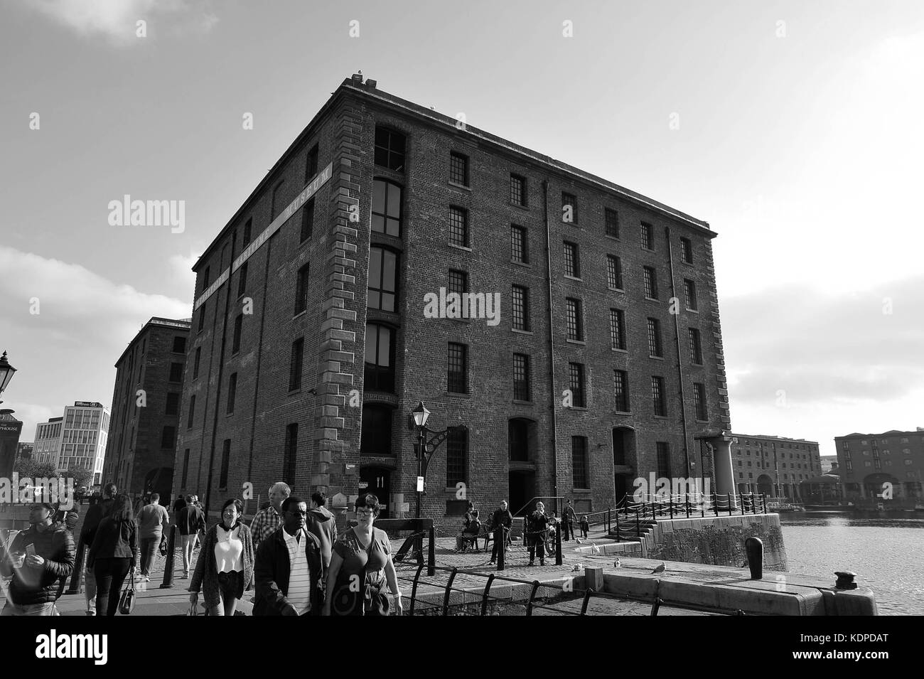 The capital building liverpool Black and White Stock Photos & Images ...