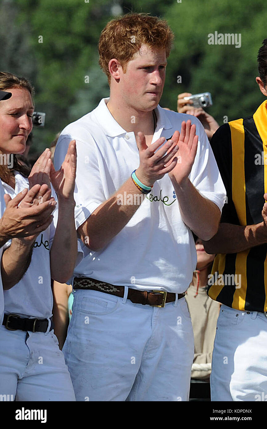 NEW YORK - MAY 30: Prince Harry attends the 2009 Veuve Clicquot ...