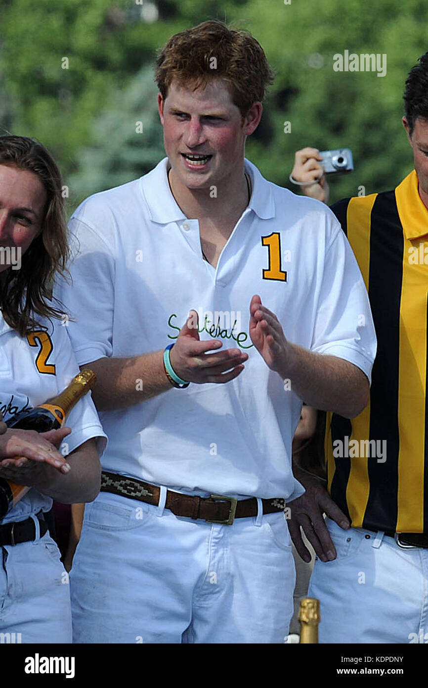 NEW YORK - MAY 30: Prince Harry attends the 2009 Veuve Clicquot ...