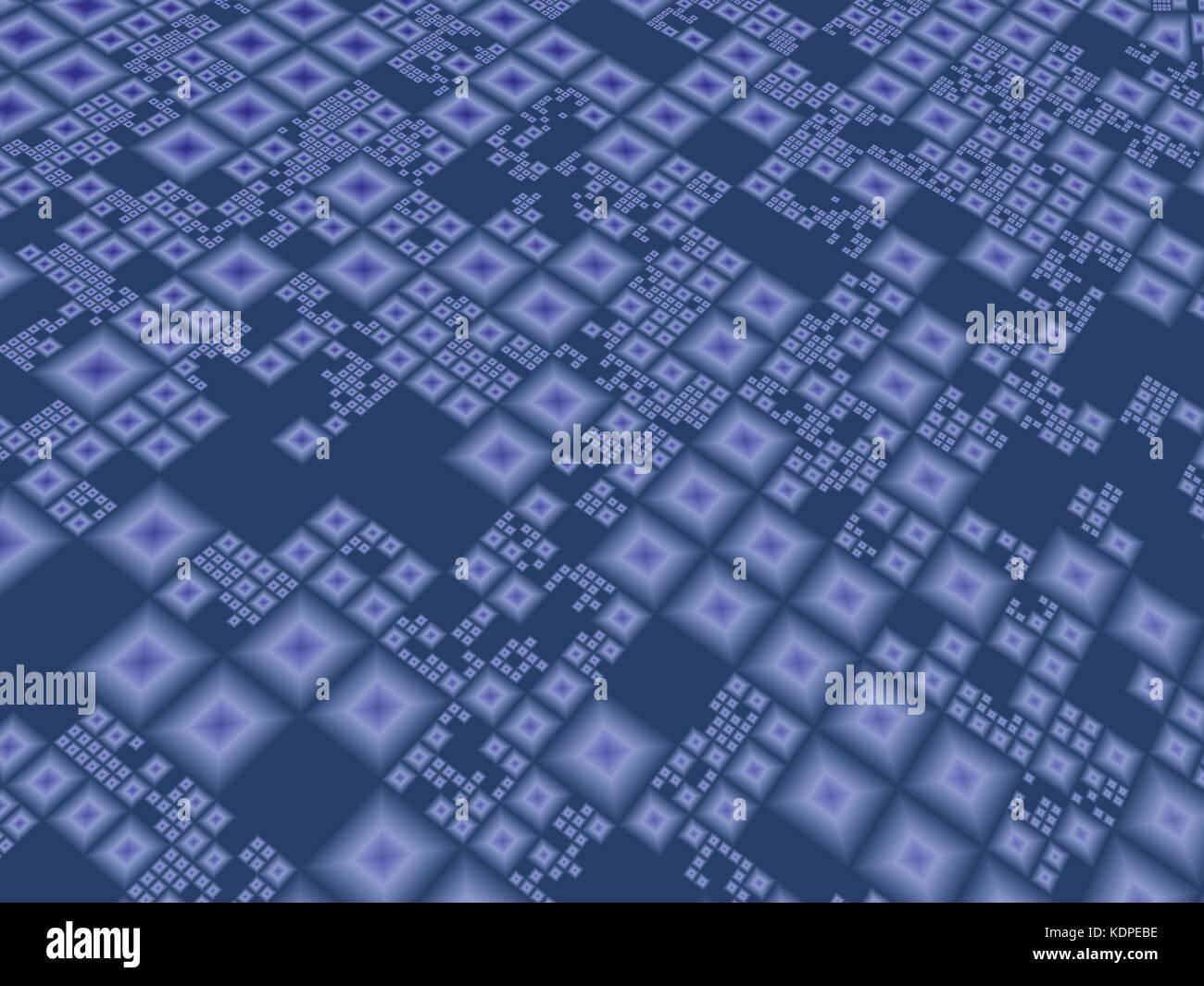 Abstract blue contemporary techno board perspective background ...