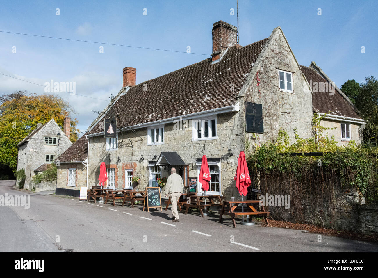 The Bell Inn Wylye, Warminster, Wiltshire, England, UK Stock Photo - Alamy