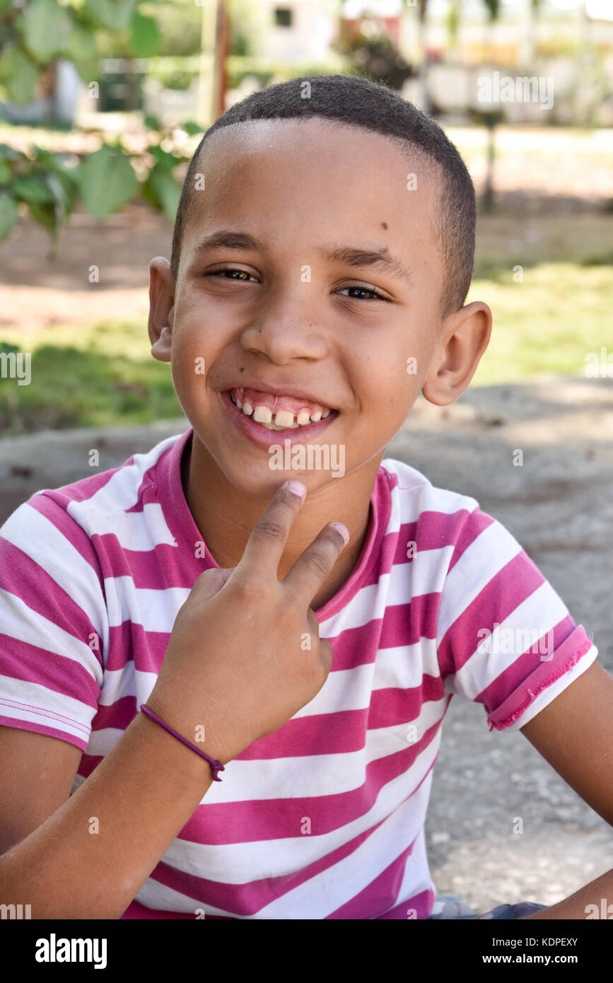 Child Havana Cuba Stock Photo - Alamy