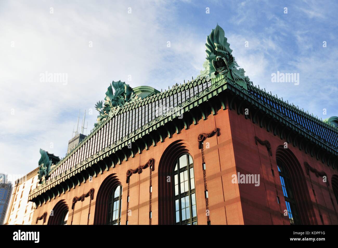 The Harold Washington Library Center in downtown Chicago. Chicago ...
