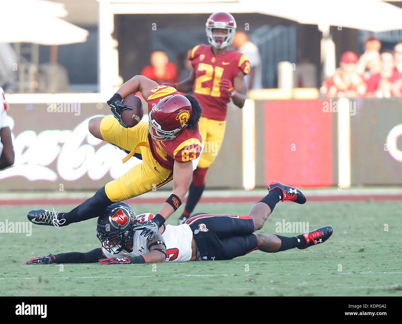 Usc trojans tight end hi-res stock photography and images - Alamy