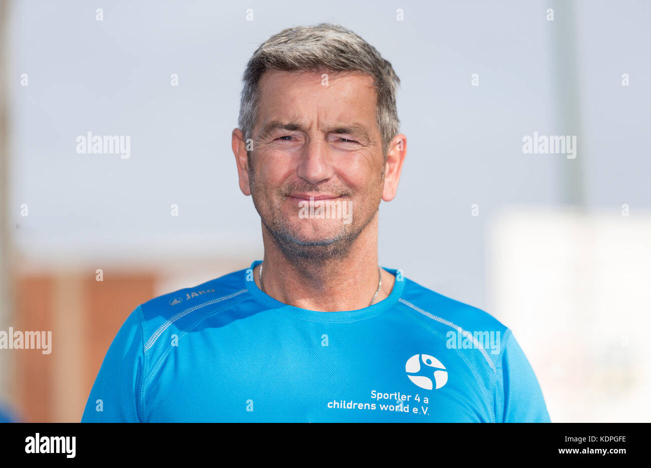 Scottish long-distance runner John McGurk was pictured at a Volkswagen ...