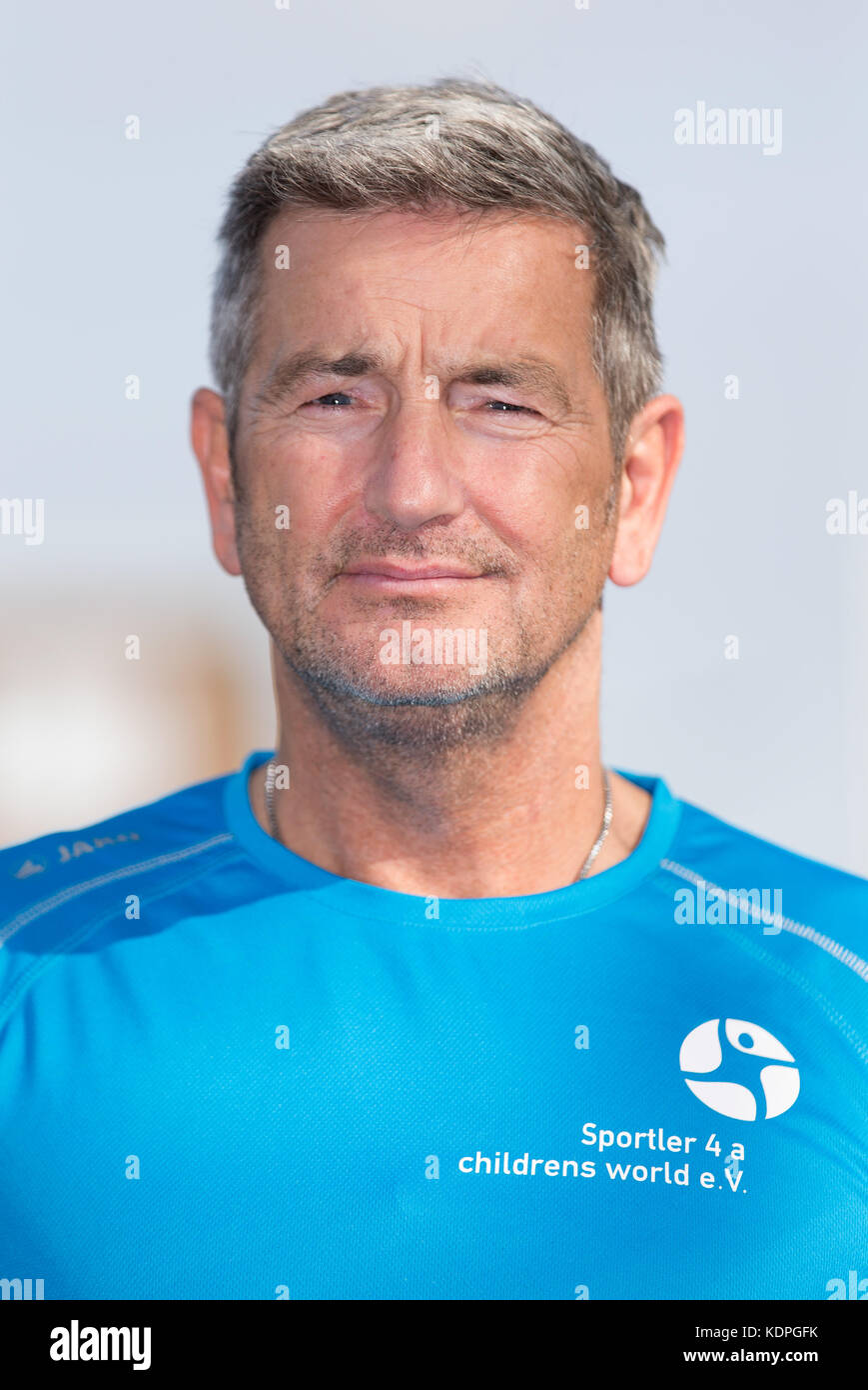 Scottish long-distance runner John McGurk was pictured at a Volkswagen ...