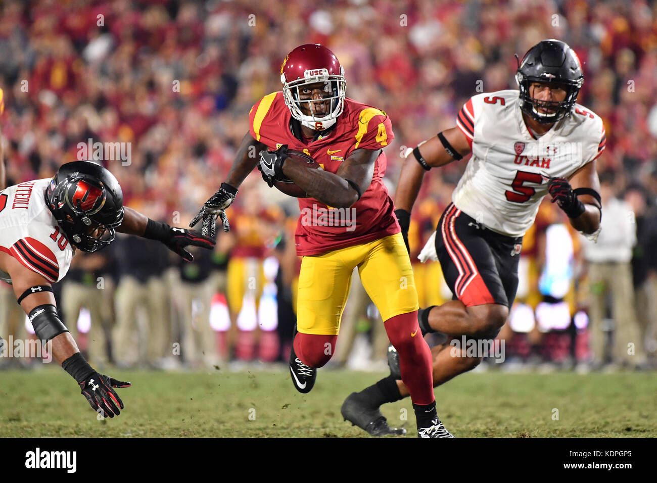 Los Angeles, CA, USA. 14th Oct, 2017. USC Trojans wide receiver Steven ...