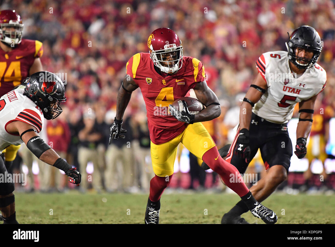 Los Angeles, CA, USA. 14th Oct, 2017. USC Trojans wide receiver Steven ...