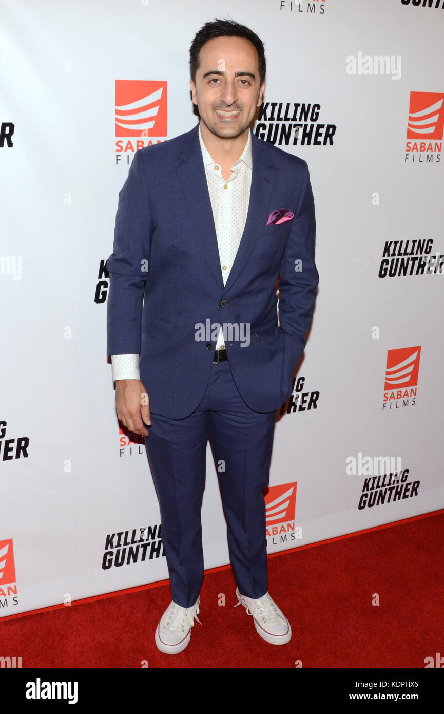 Los Angeles, California, USA. 14th Oct, 2017. AMIR TALAI arrives on the ...