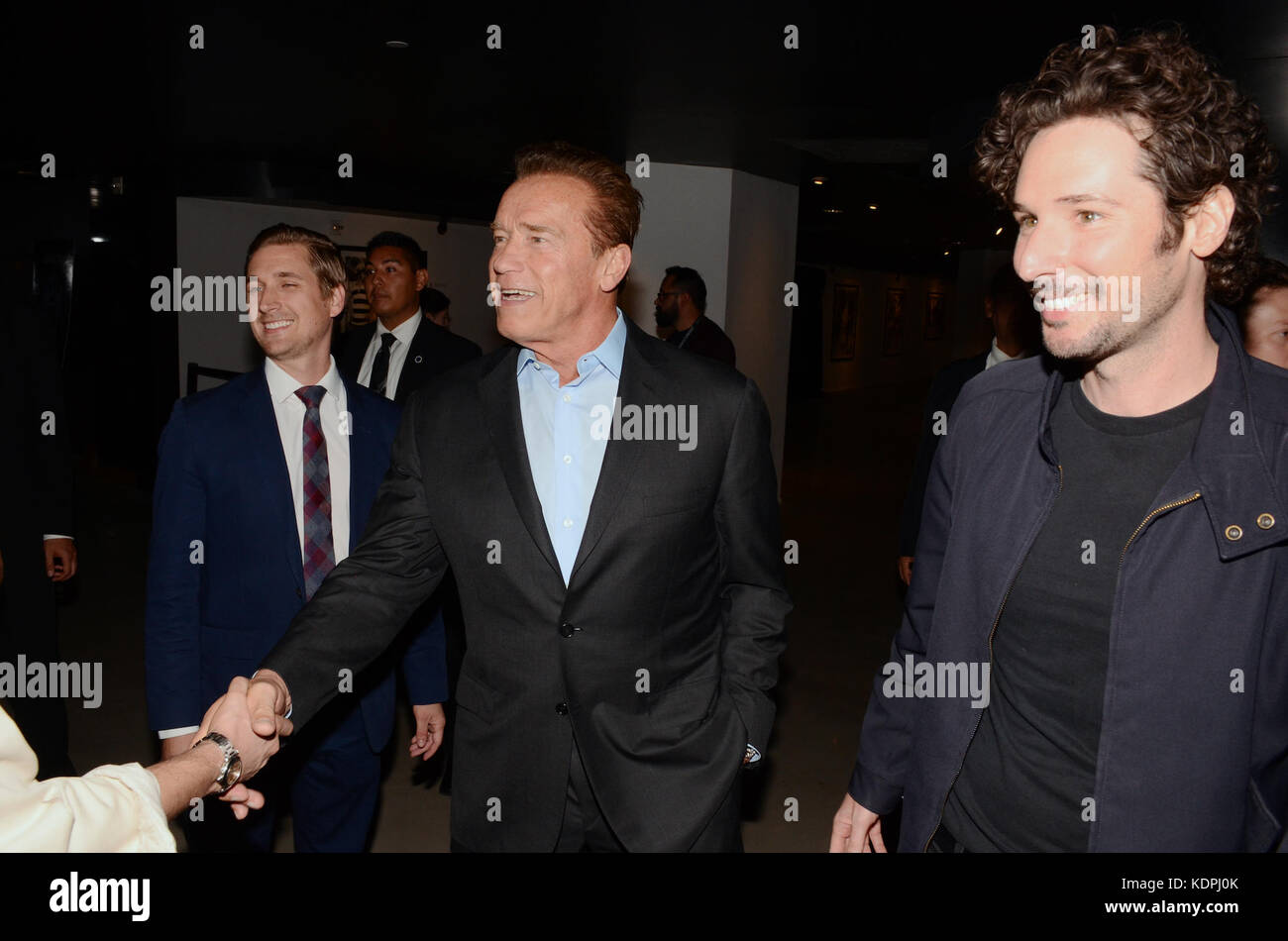 Los Angeles, California, USA. 14th Oct, 2017. ARNOLD SCHWARZENEGGER and ...