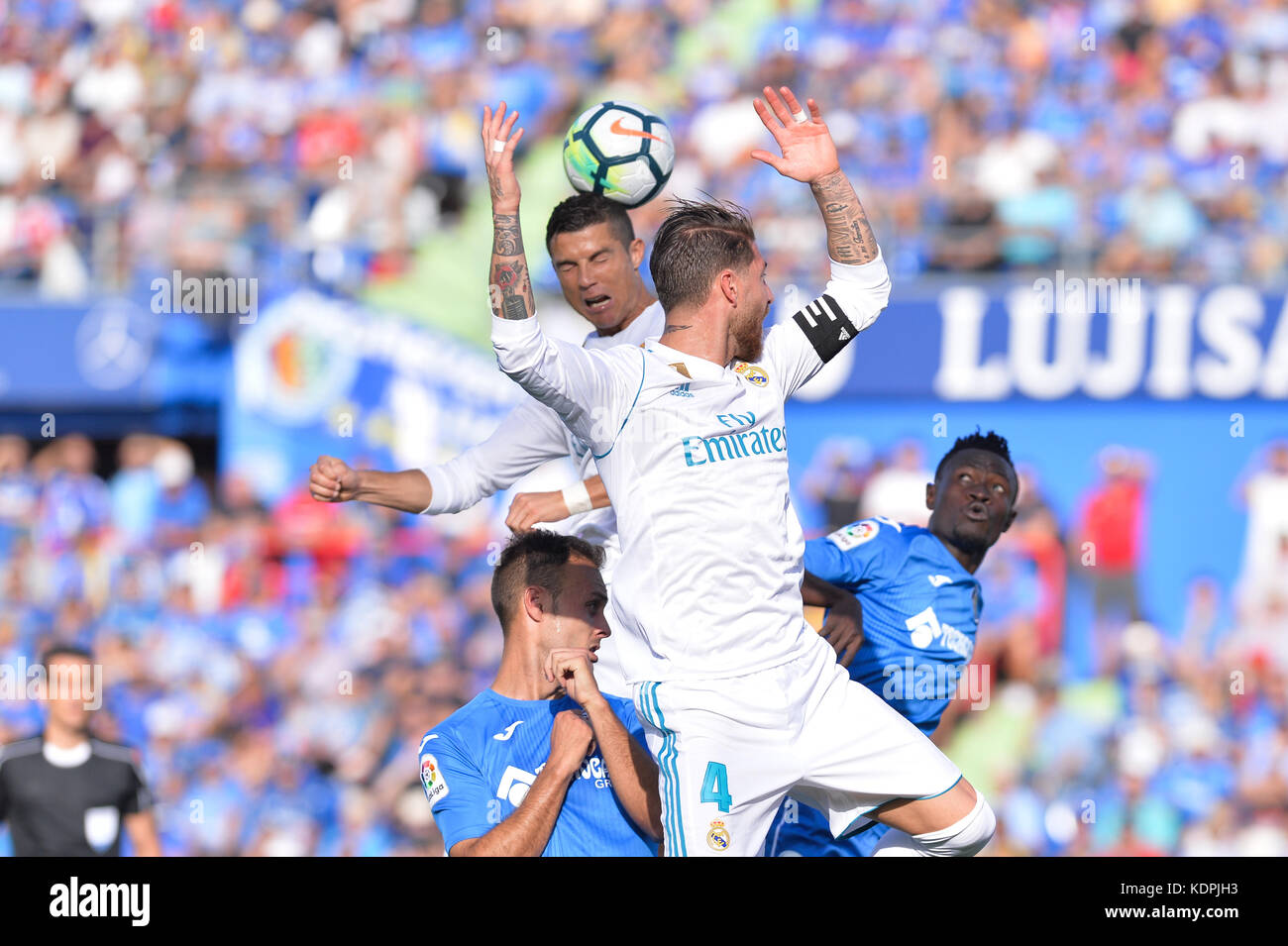 Cristiano ronaldo and sergio ramos hi-res stock photography and images ...