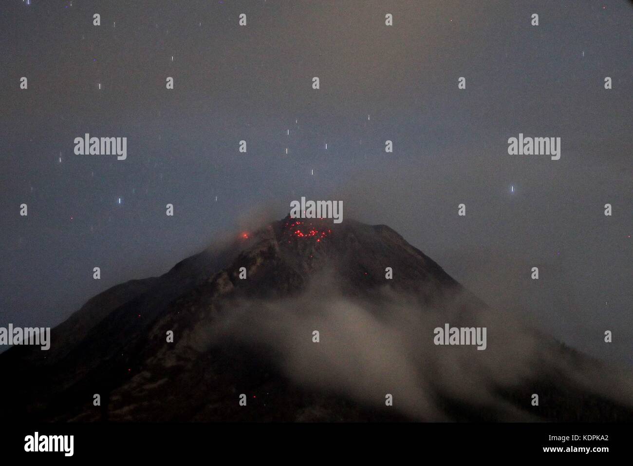 North Sumatra. 15th Oct, 2017. Picture taken on Oct. 15, 2017 shows ...