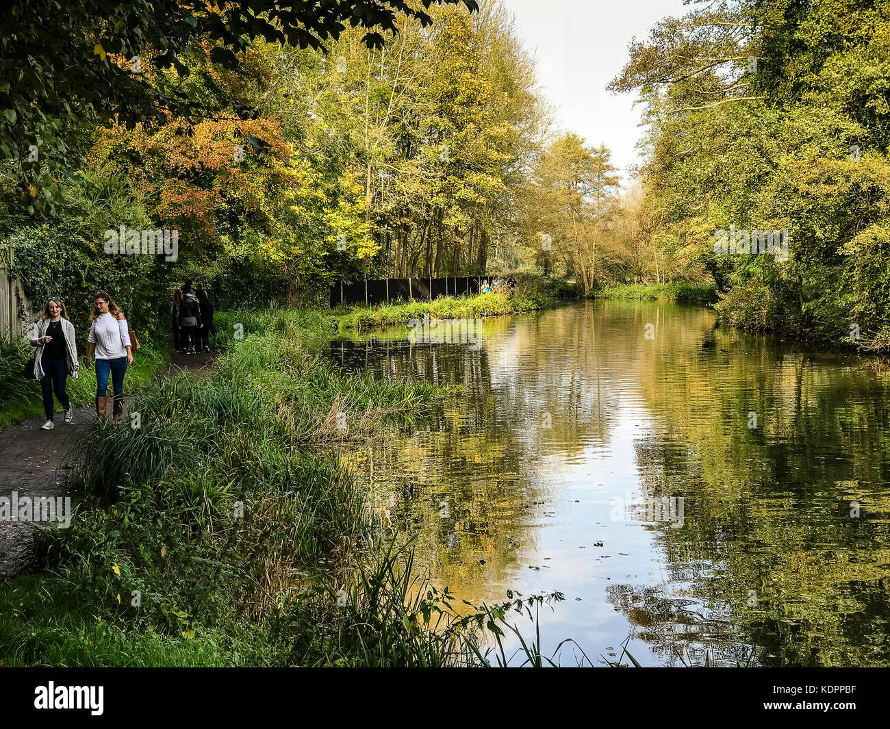 Guildford, UK. 15th Oct, 2017. Ferry Lane, Guildford. 15th October 2017 ...