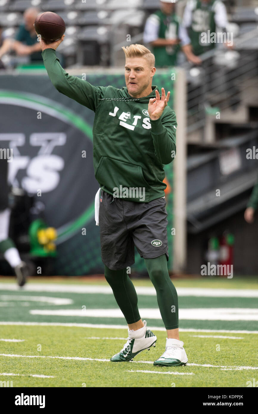 East Rutherford, New Jersey, USA. 15th Oct, 2017. New York Jets ...