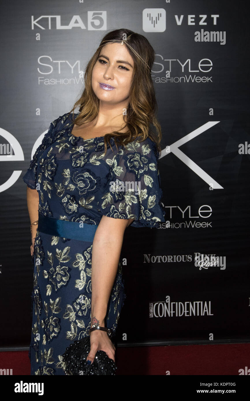 West Hollywood, California, USA. 14th October, 2017. Actress Brie Elise ...