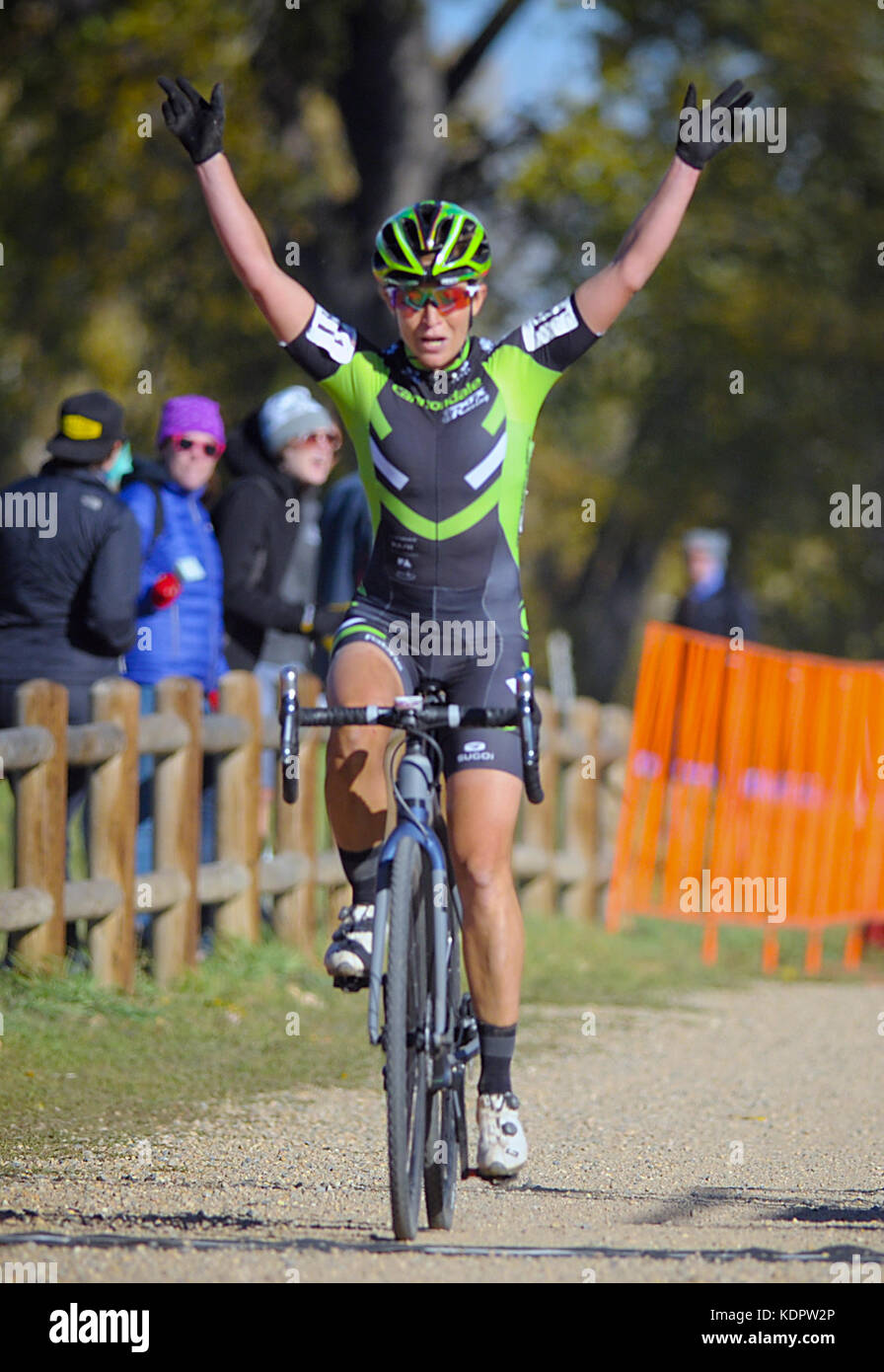 October 14, 2017 - Team 3 Rox Racing-Cannondale's, Erin Huck ...