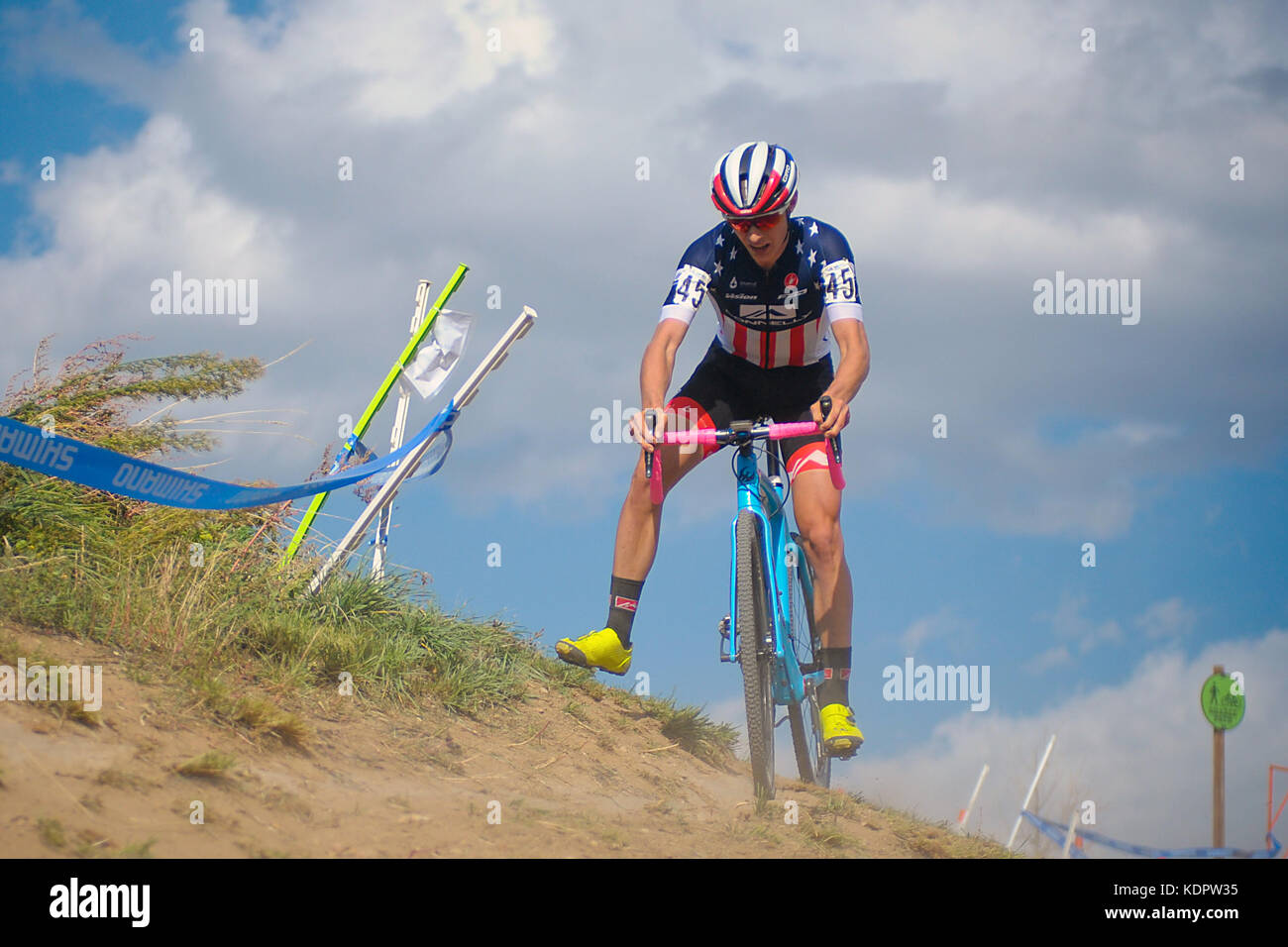 October 14, 2017 - USA's U-23 national champion, Lance Haidet ...