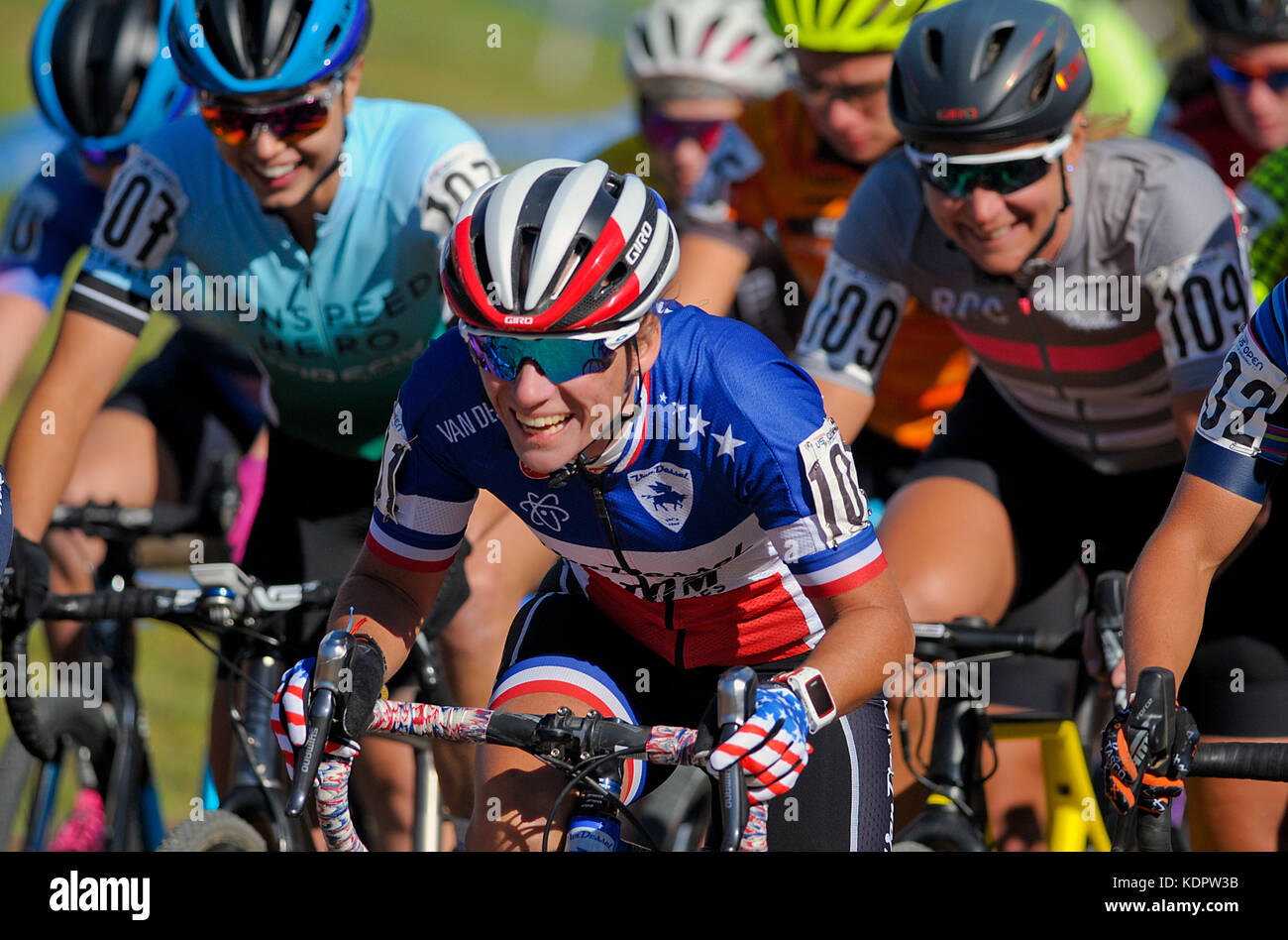 October 14, 2017 - French national champion, Caroline Manni, in a light ...