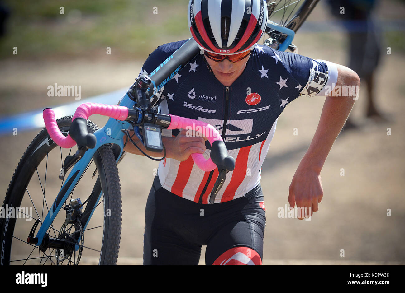 October 14, 2017 - USA's U-23 national champion, Lance Haidet ...