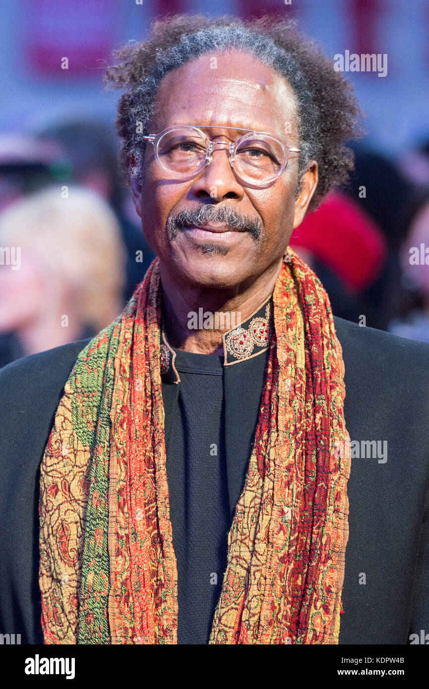 London, London, UK. 15th Oct, 2017. Clarke Peters attends the Three ...