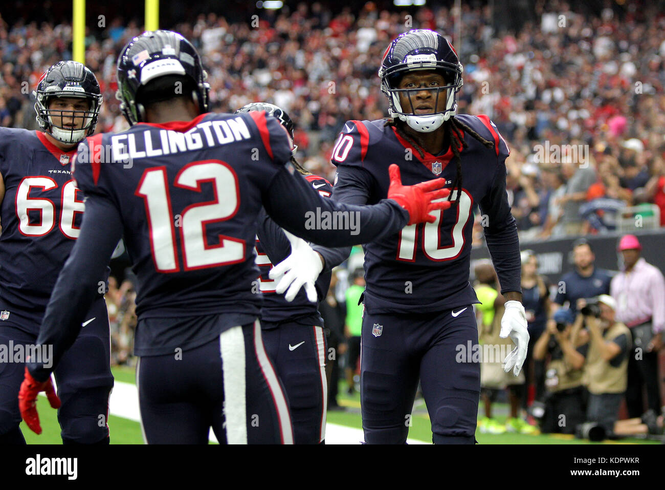 Houston, Texas, USA. 15th Oct, 2017. Houston Texans wide receiver ...